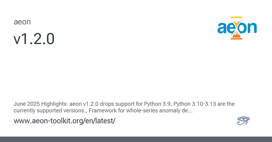 v1.2.0 - aeon 1.3.0 documentation