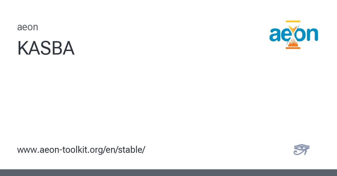 KASBA - aeon 1.4.0 documentation