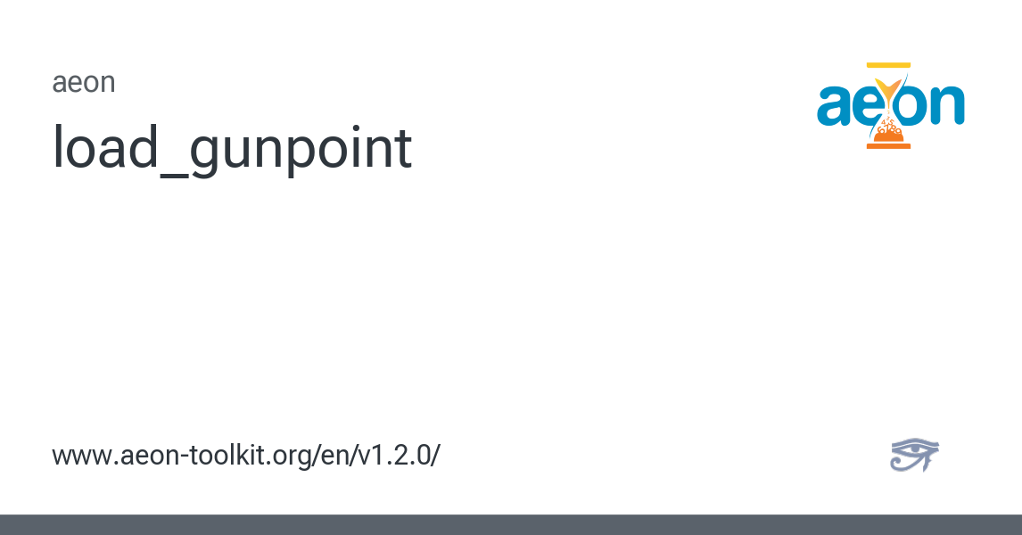 load_gunpoint - aeon 1.2.0 documentation